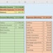Simple Personal Monthly Income and Expenses Statement in Excel - Easy ...