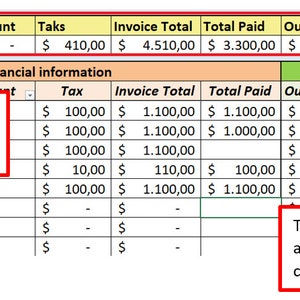 2025 Invoice Tracker Spreadsheet – Excel or Google Sheet Template for ...