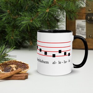 Medieval Christmas Mug: Gregorian Chant Puer Natus in Bethlehem ...