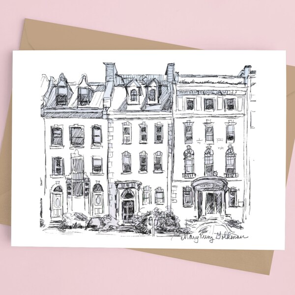 Brownstone Art - Etsy
