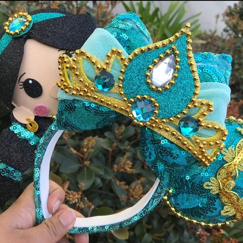 3D Princess Jasmine Ears Arabian Sidekick Ears Magic | Etsy