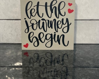 Let the Journey Begin - Etsy