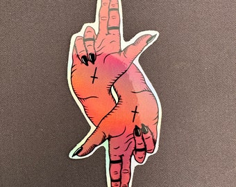 Triquetra as Above so Below Sticker - Etsy