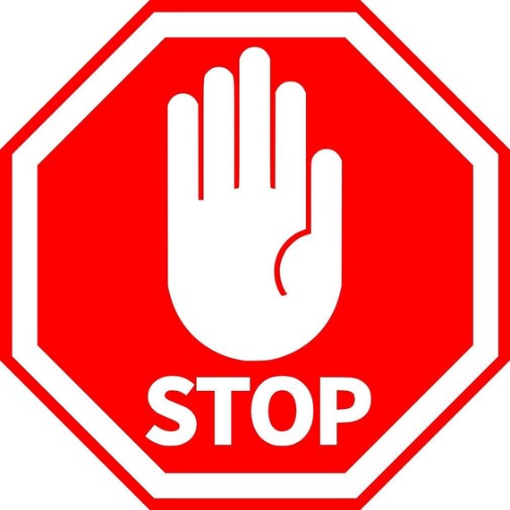 Stop Sign SVG Cut Files Home Décor Wall Hangings etna.com.pe