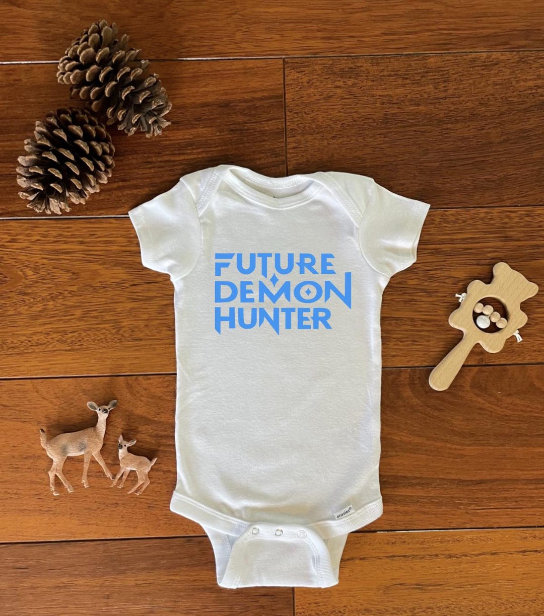 Future Demon Hunter Onesie®: K-pop Clothes, Nerd Baby Bodysuit - Etsy