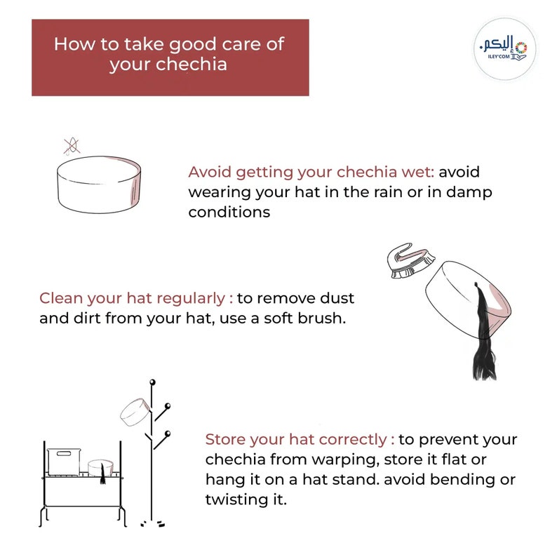 White Kufi Chechia, African Hat,tunisian Chachia, White Tunisian Woolen ...