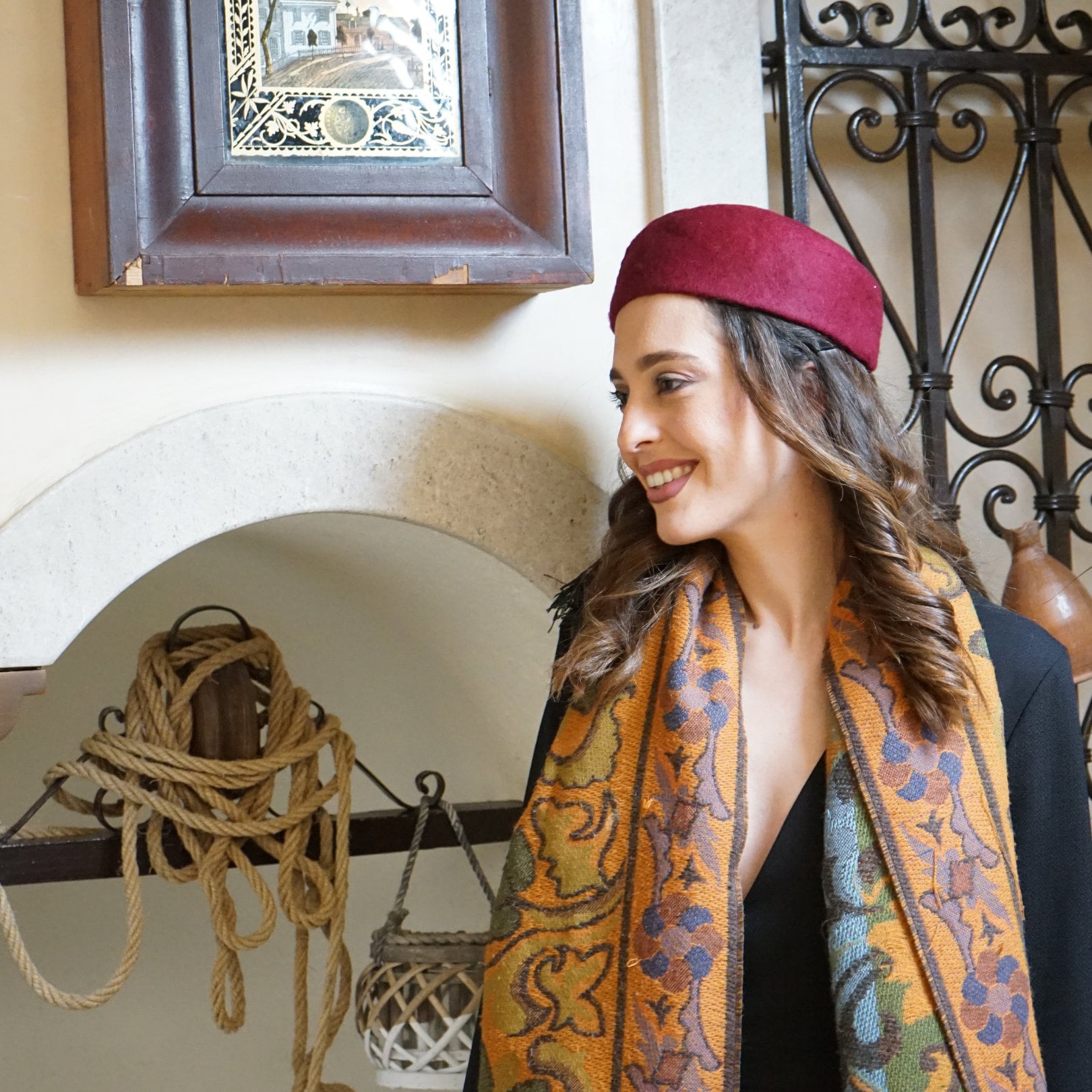 Chechia, African Hat,tunisian Chachia, Tunisian Red Chechia - Etsy