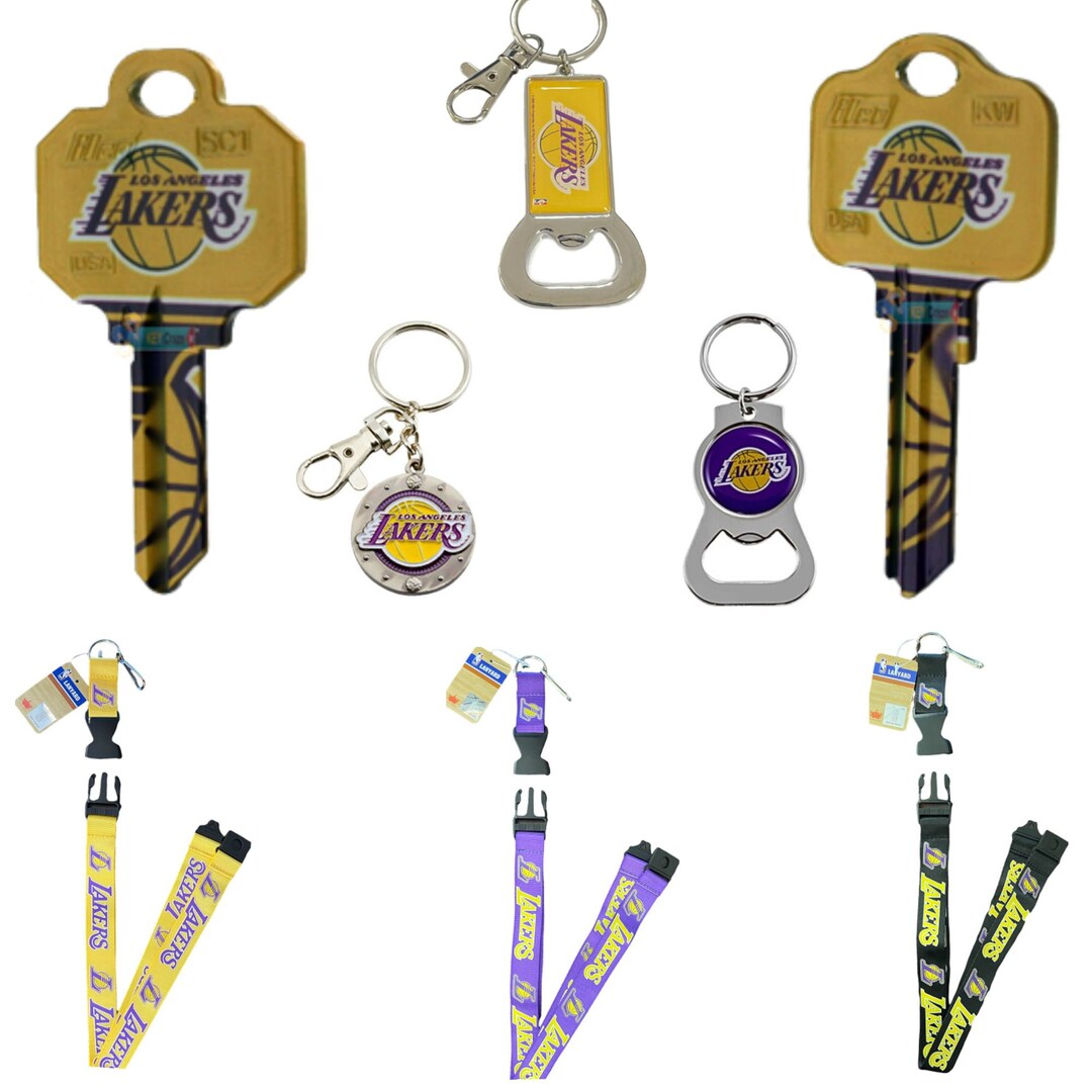Los Angeles Lakers NBA Team Key Blanks & Accessories - Etsy