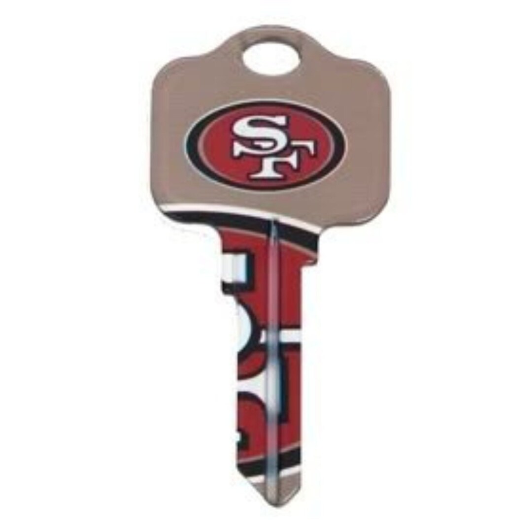 San Francisco 49ers NFL Team Key Blanks - Etsy