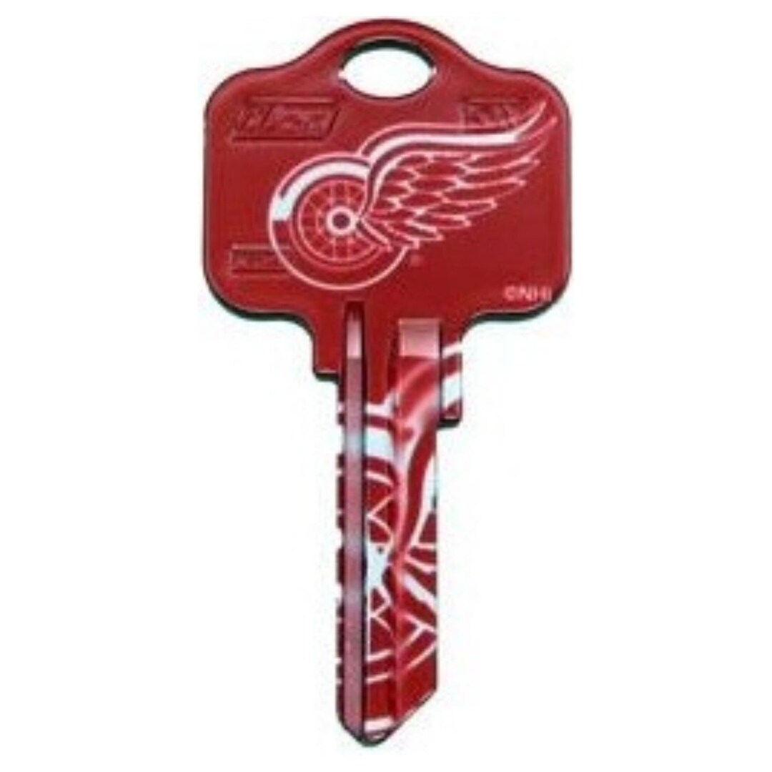 Detroit Red Wings NHL Team Key Blanks & Accessories - Etsy
