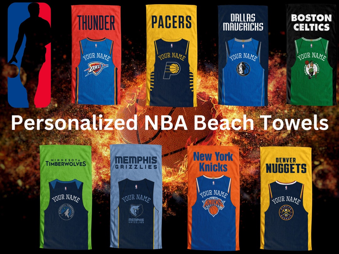 2024 NBA Playoff Teams Officially Licensed Personalized Jersey Beach ...