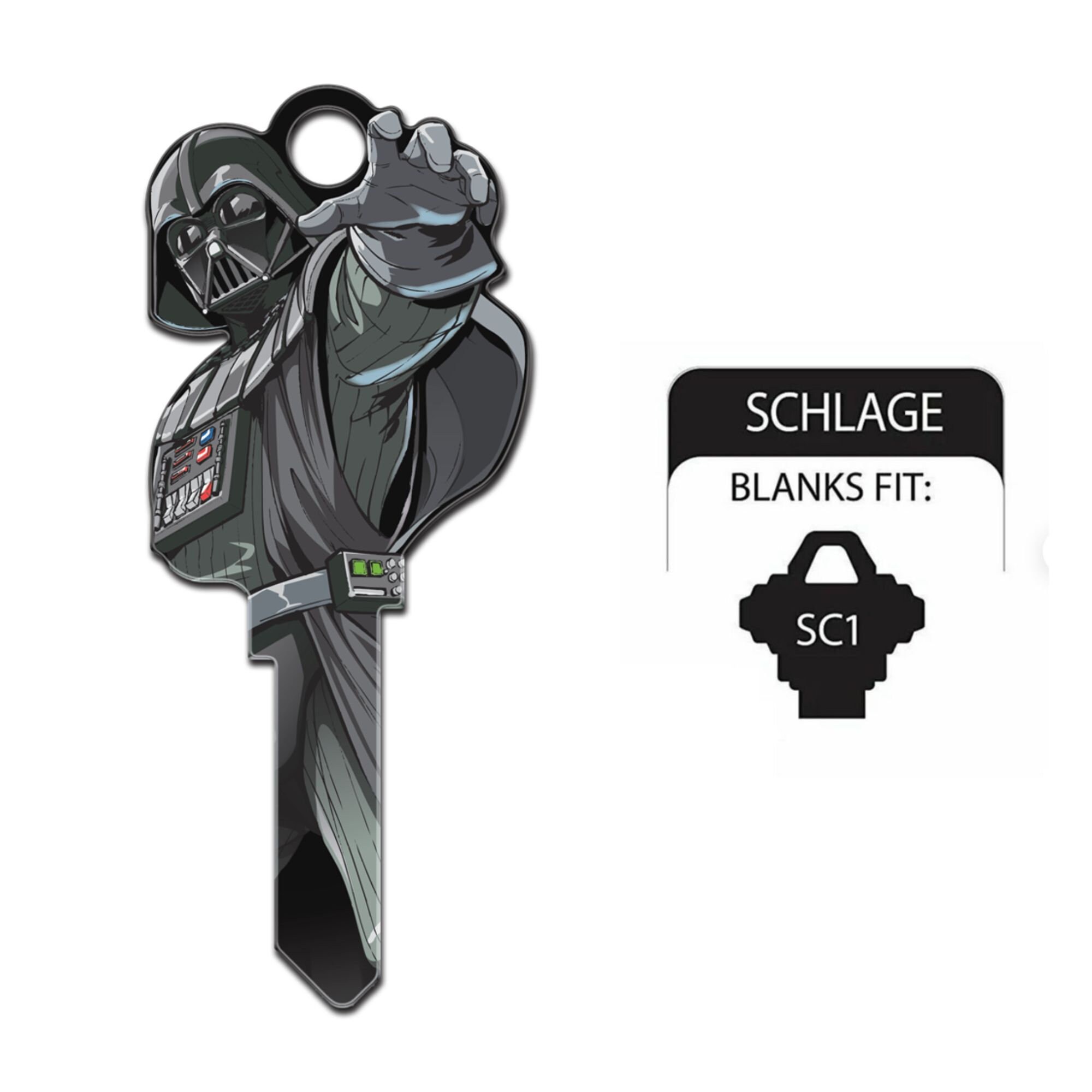 Star Wars Key Blanks Darth Vader Full Body Shape - Etsy