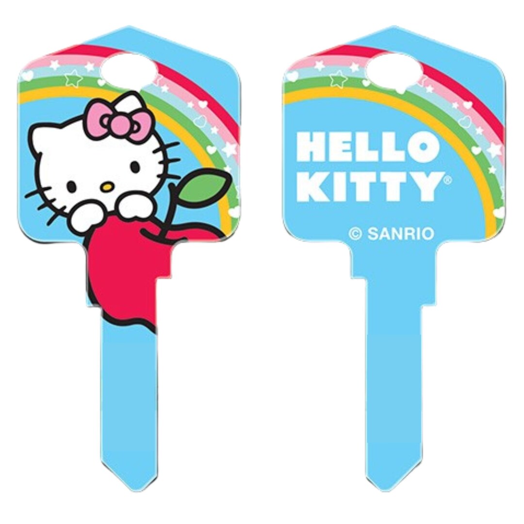 Hello Kitty Black Key Blanks Kwikset or Schlage Available - Etsy