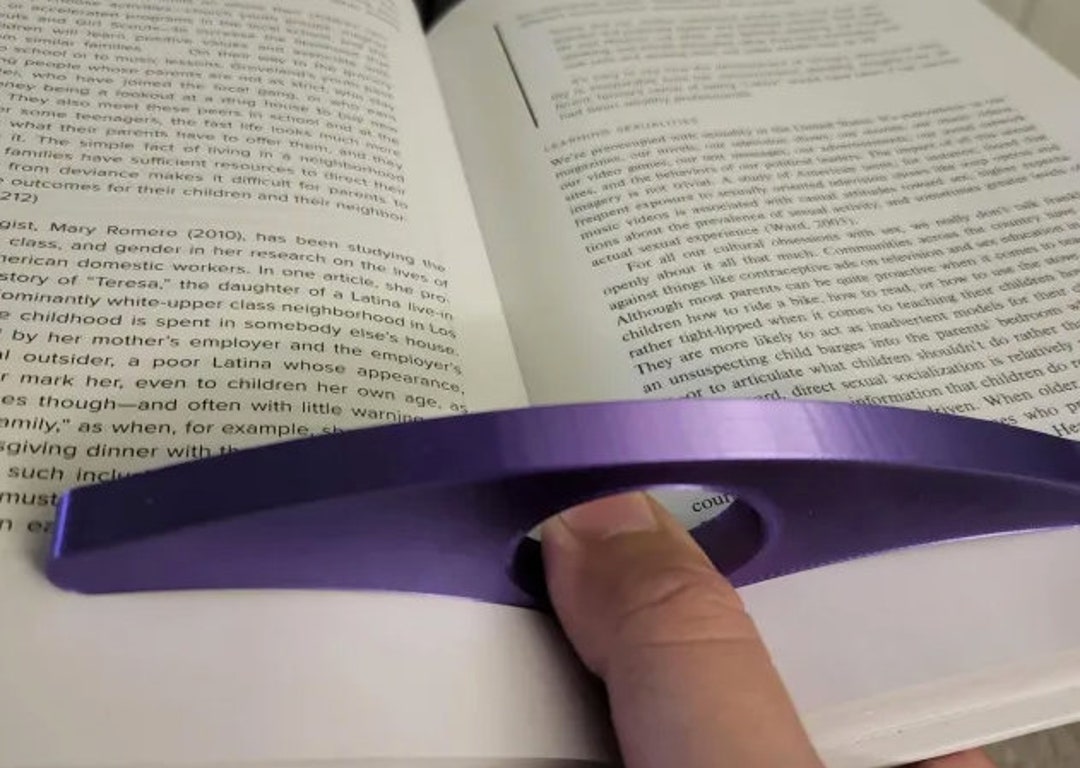 Book Page Holder, Thumb Page Holder, Reading Accessories, Reading ...