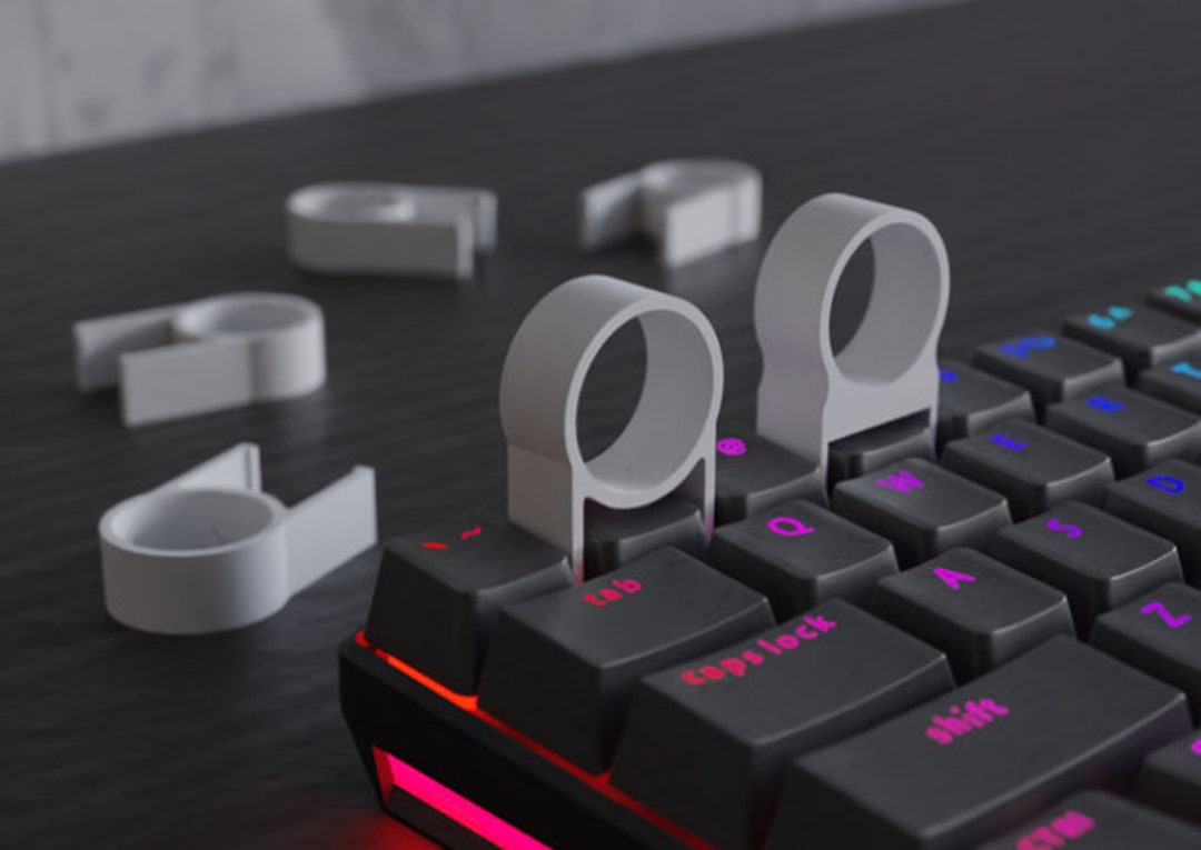 Set of 2 Keycap Puller, Keycap Tool, Keyboard Accessory, Key Switch ...