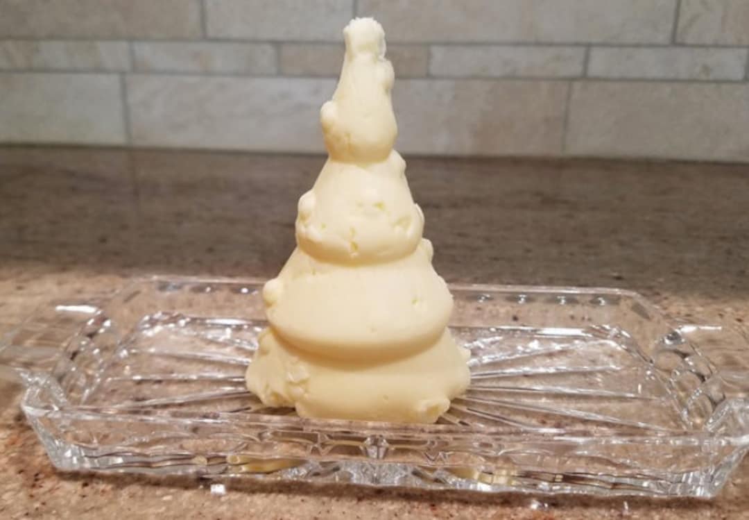 Christmas Tree Butter Mold, Christmas Dinner, Christmas Decor ...