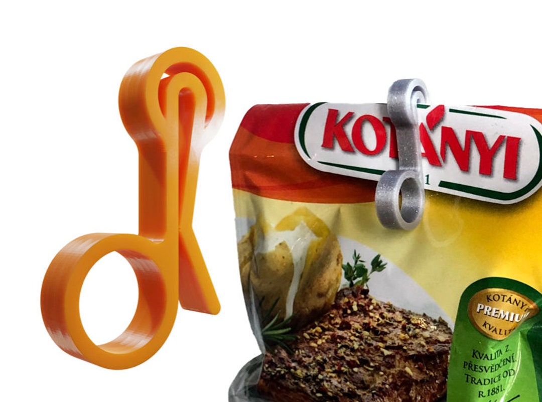 Set of 3 Bag Clip Bag Holder Bag Storage Food Storage Food Organizer ...