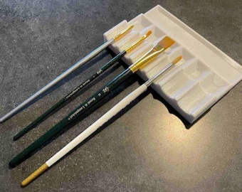 Custom Made to Order 3D Printed Paintbrush Holder and Storage - Etsy