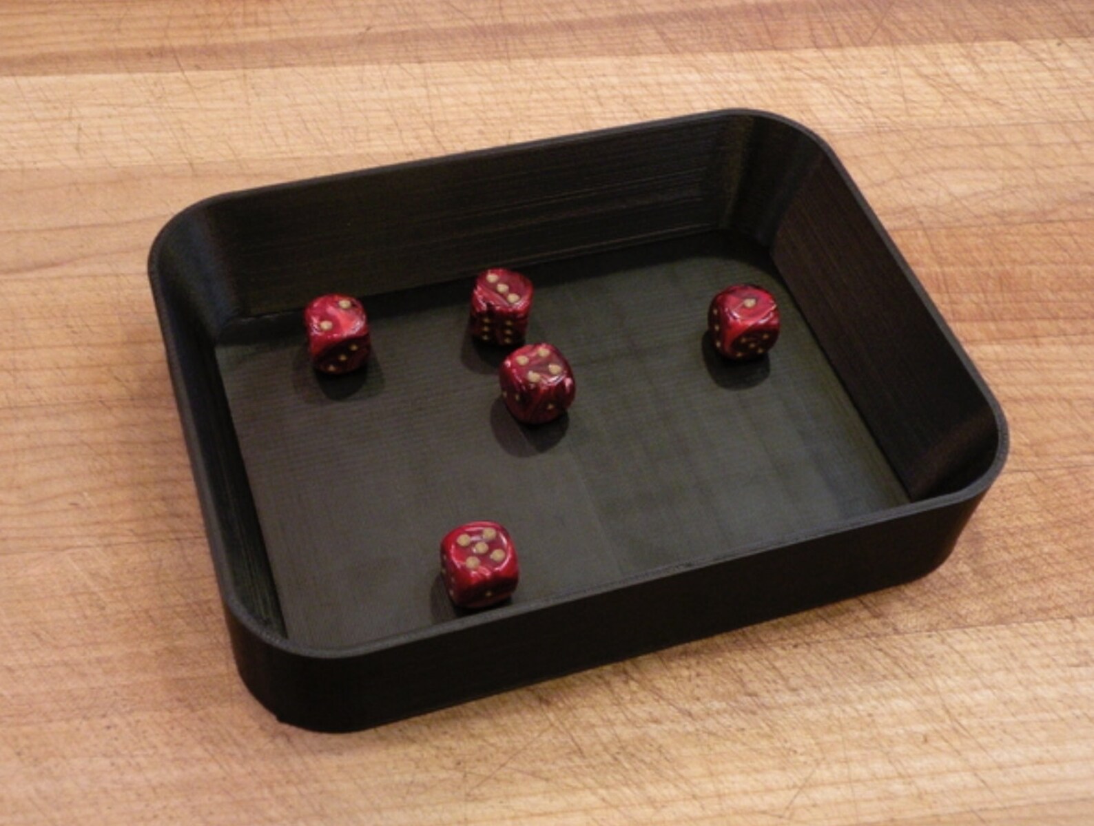 Dice Tray DND Dungeons and Dragons Yahtzee Dice Board - Etsy