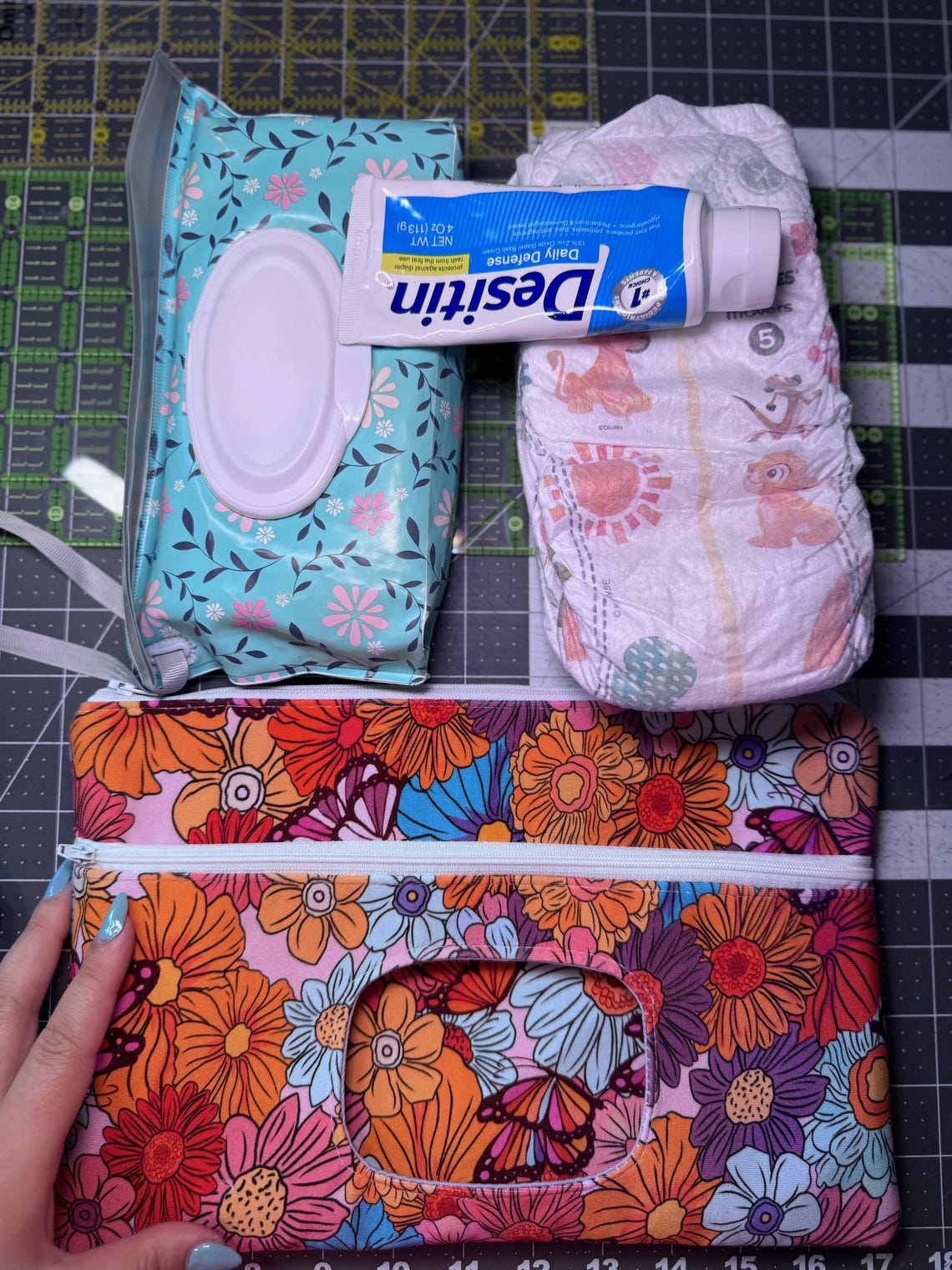 Wipe Pouch Sewing Pattern: Diaper & Snack Bag (PDF Pattern) Perfect ...