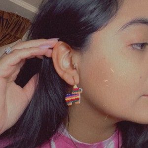 Piñata Clay Earrings (pre-order) - Etsy