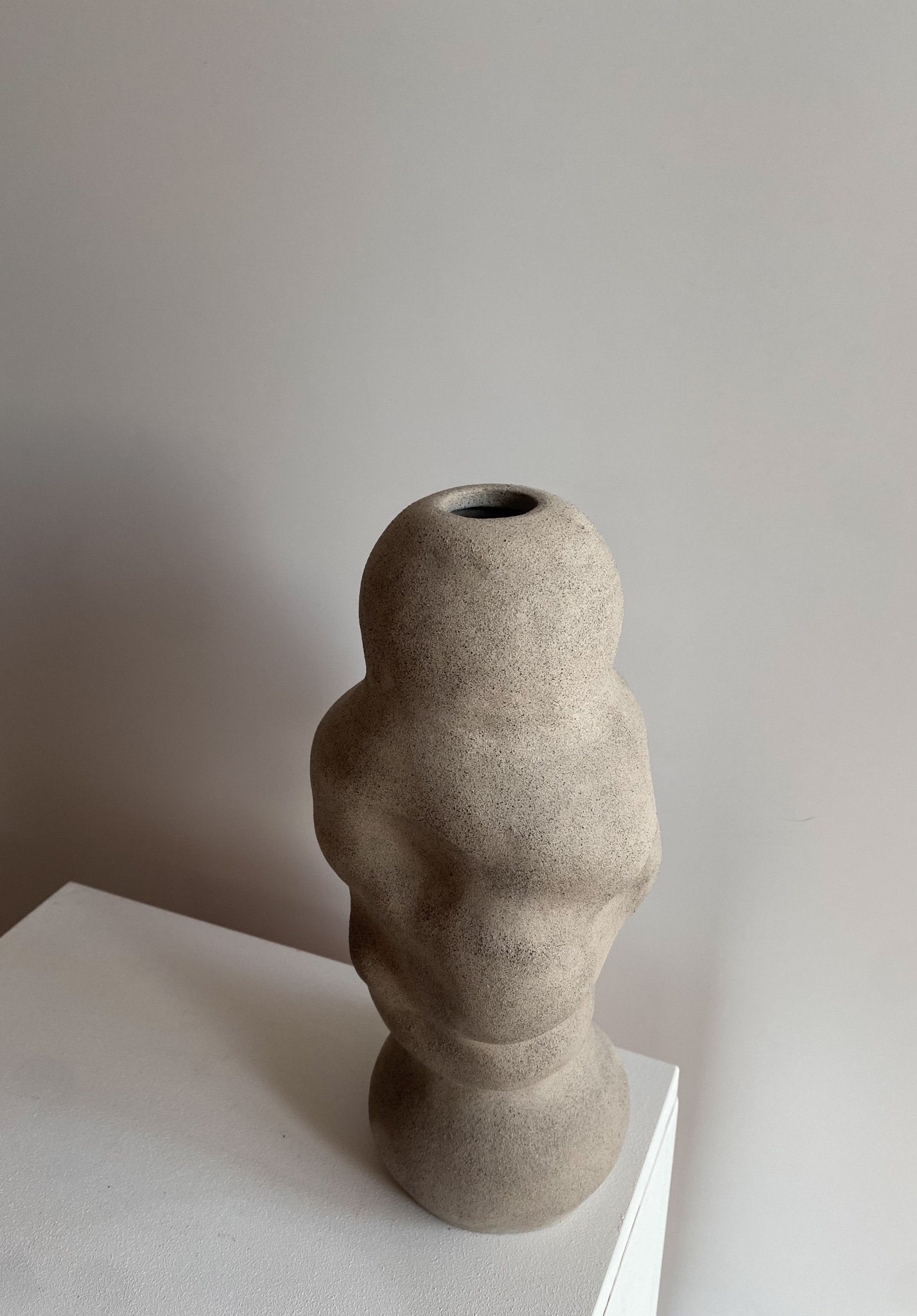 Sculptural Vase Abstract Vase Stoneware Vase Handmade Vase Ceramic ...