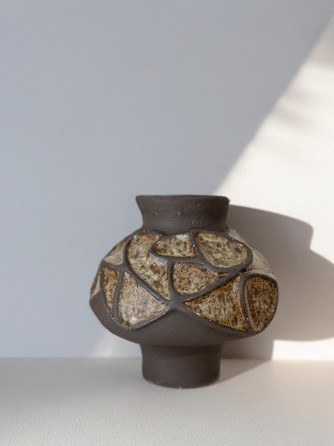 Handmade Ceramic Vase | Textured Vase - Etsy