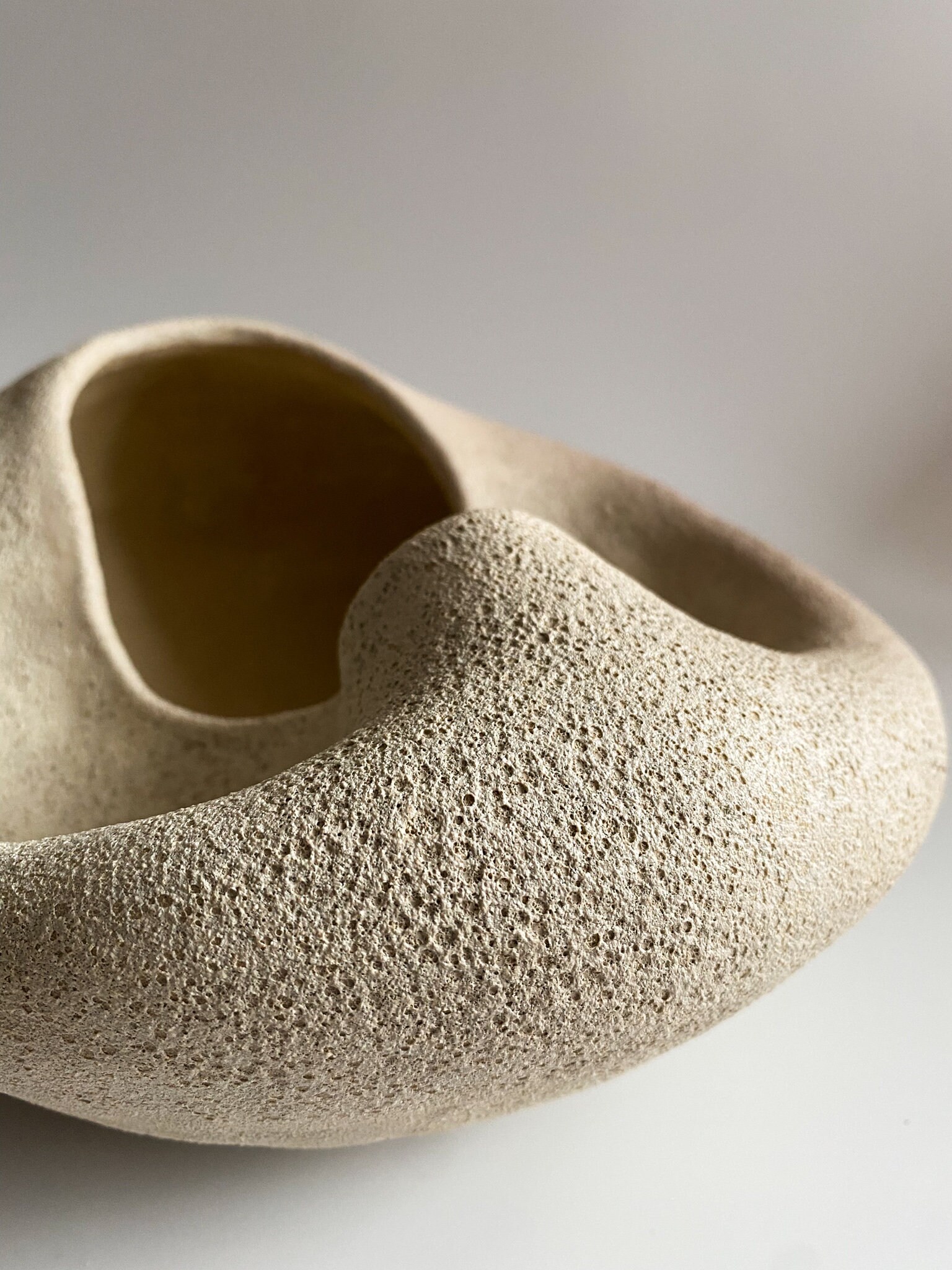 Handmade Ceramic Vase Textured Vase design Vase home | Etsy