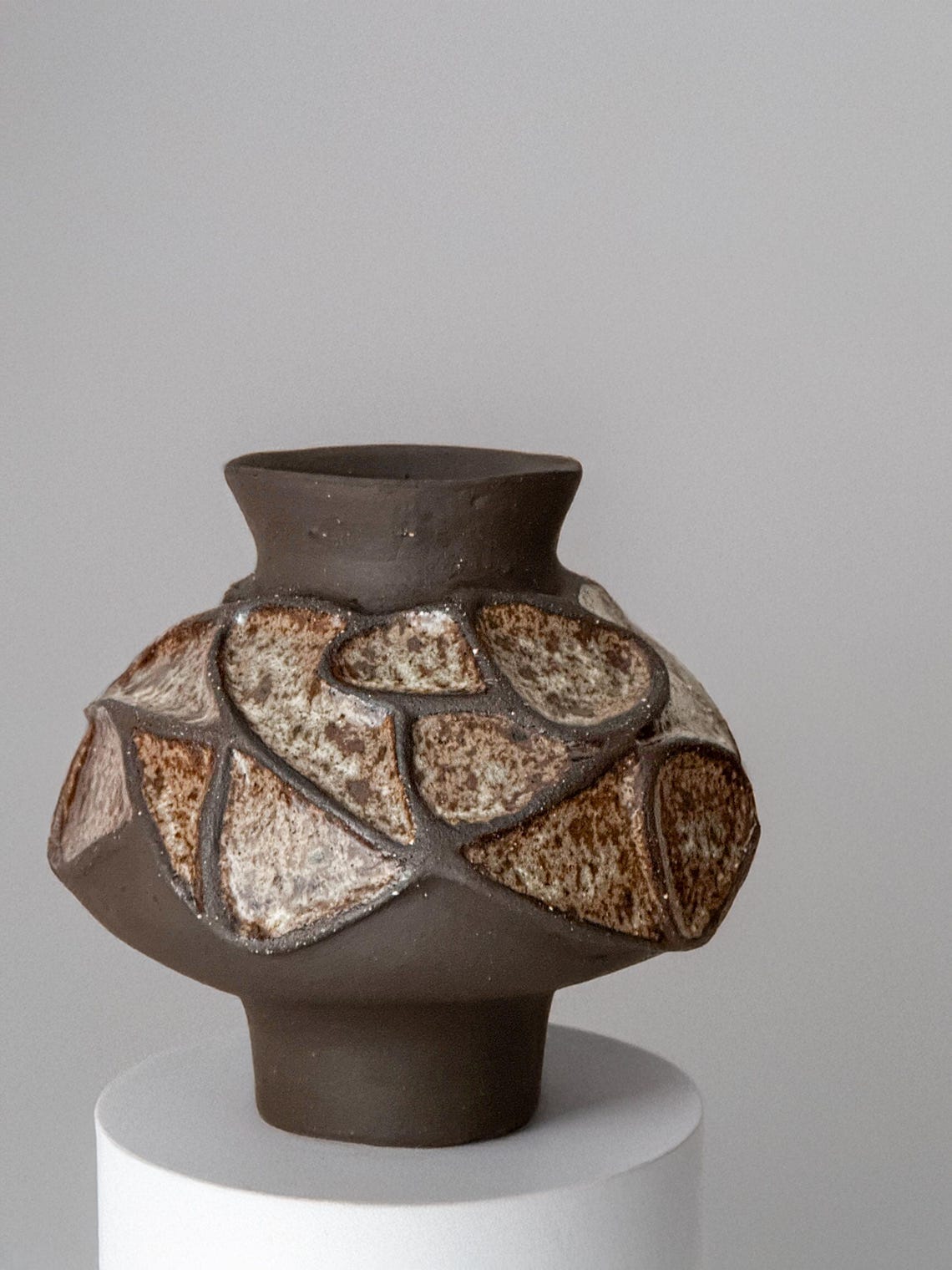 Handmade Ceramic Vase | Textured Vase - Etsy