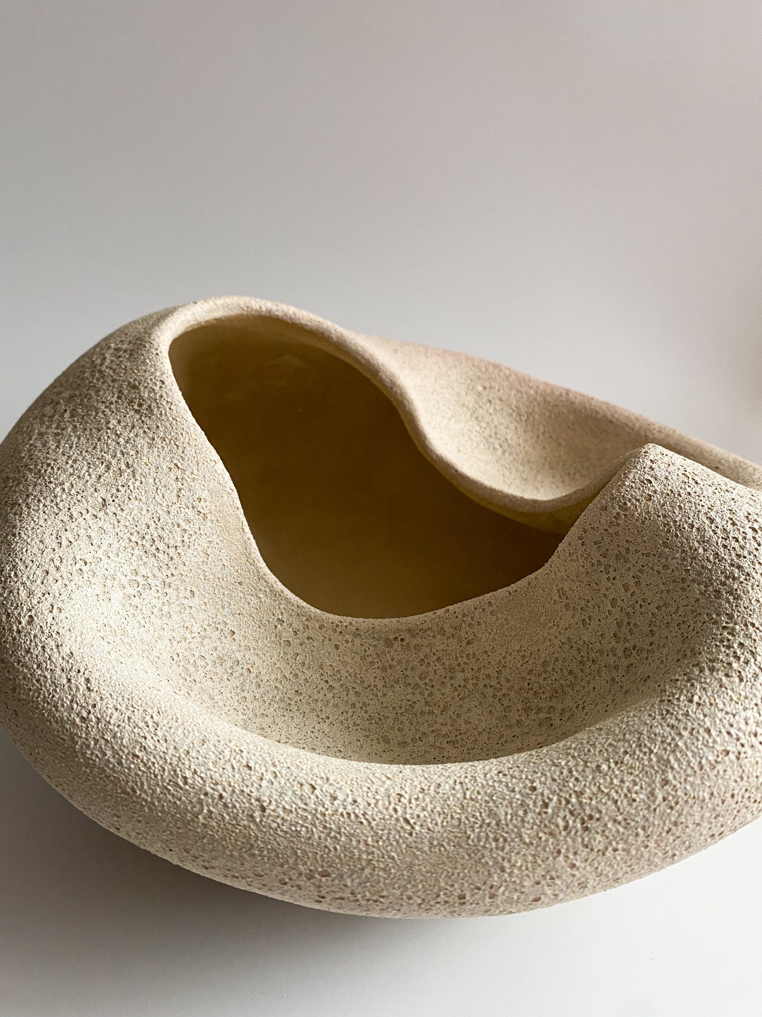 Handmade Ceramic Vase Textured Vase design Vase home | Etsy