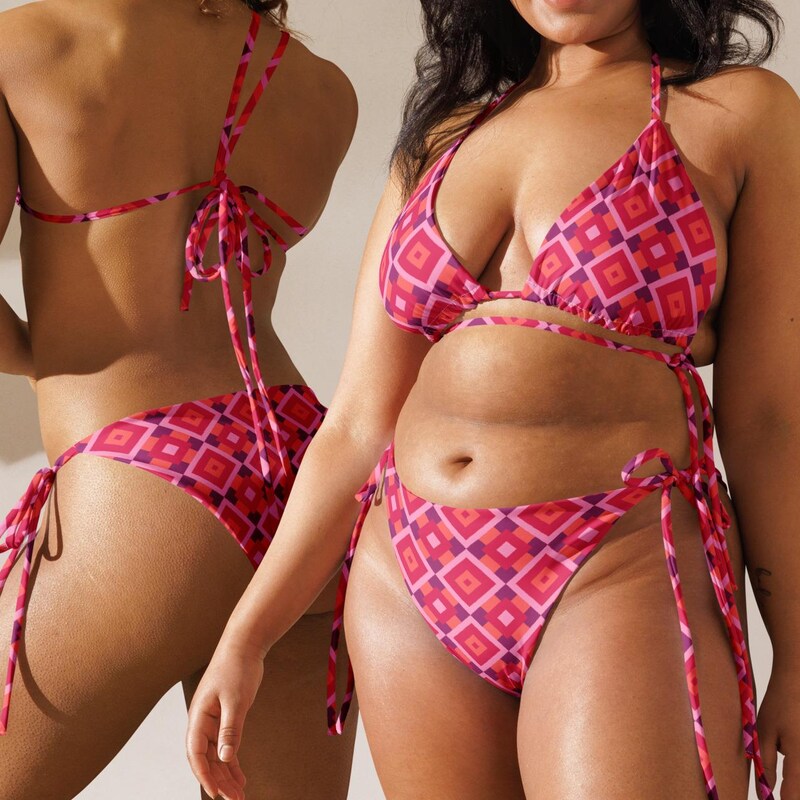 Topless String Bikinis - Etsy