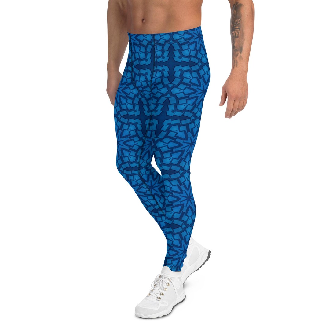 Spandex Men's Leggings for Workout Plans, Fitness Clothing as Gym Gift ...