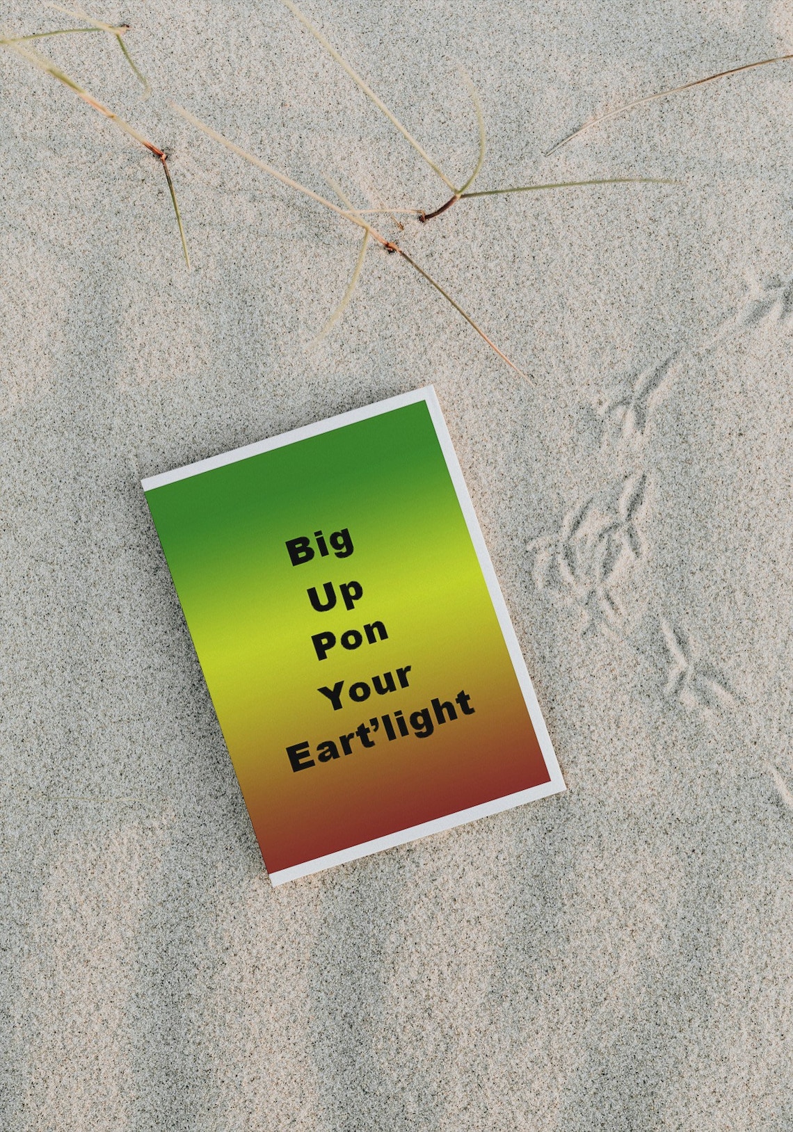 Rasta Earthlight Blessings Birthday Card, Jamaican Culture, Happy ...