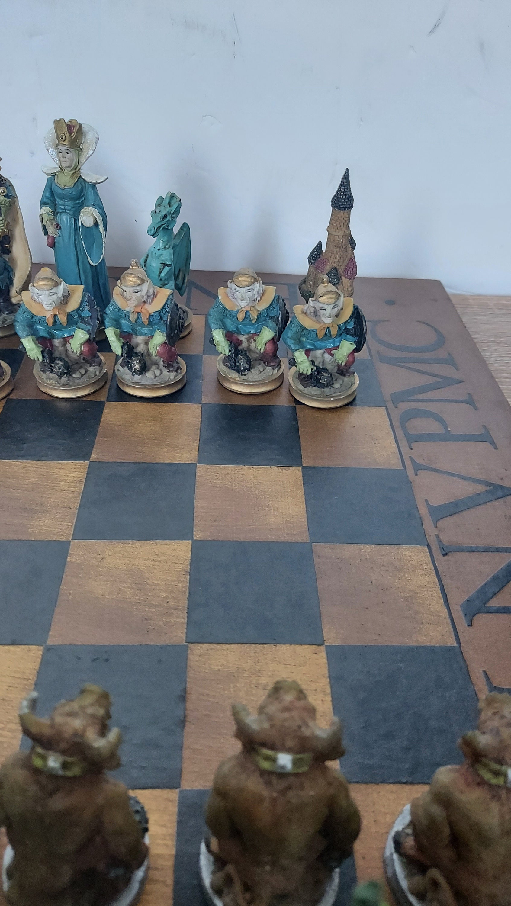 Vintage Part Set Warhammer Chess Set/mythical Chess Set/orcs - Etsy