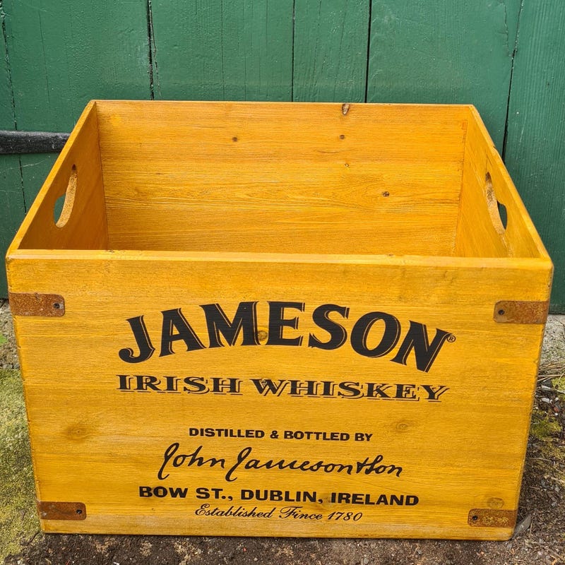 Whisky Crate - Etsy