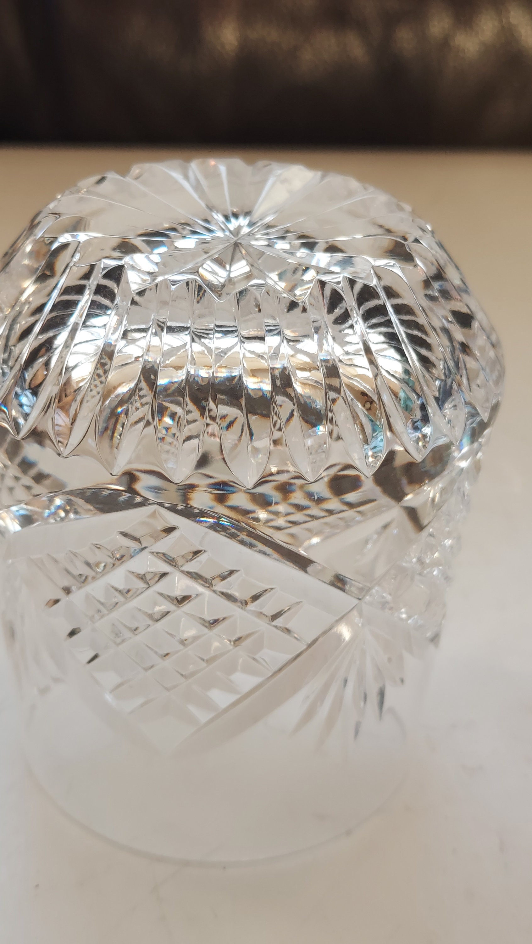 Pair of Vintage Tyrone Crystal Roly Poly Whisky Glasses/ - Etsy