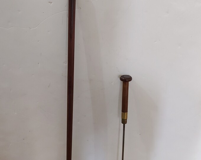 Vintage 1950s RAF Sword Stick Made in Hittadu Maldives/hand Made ...