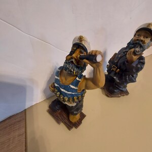 Small Resin Captain and Shipmate/sailing Figures - Etsy