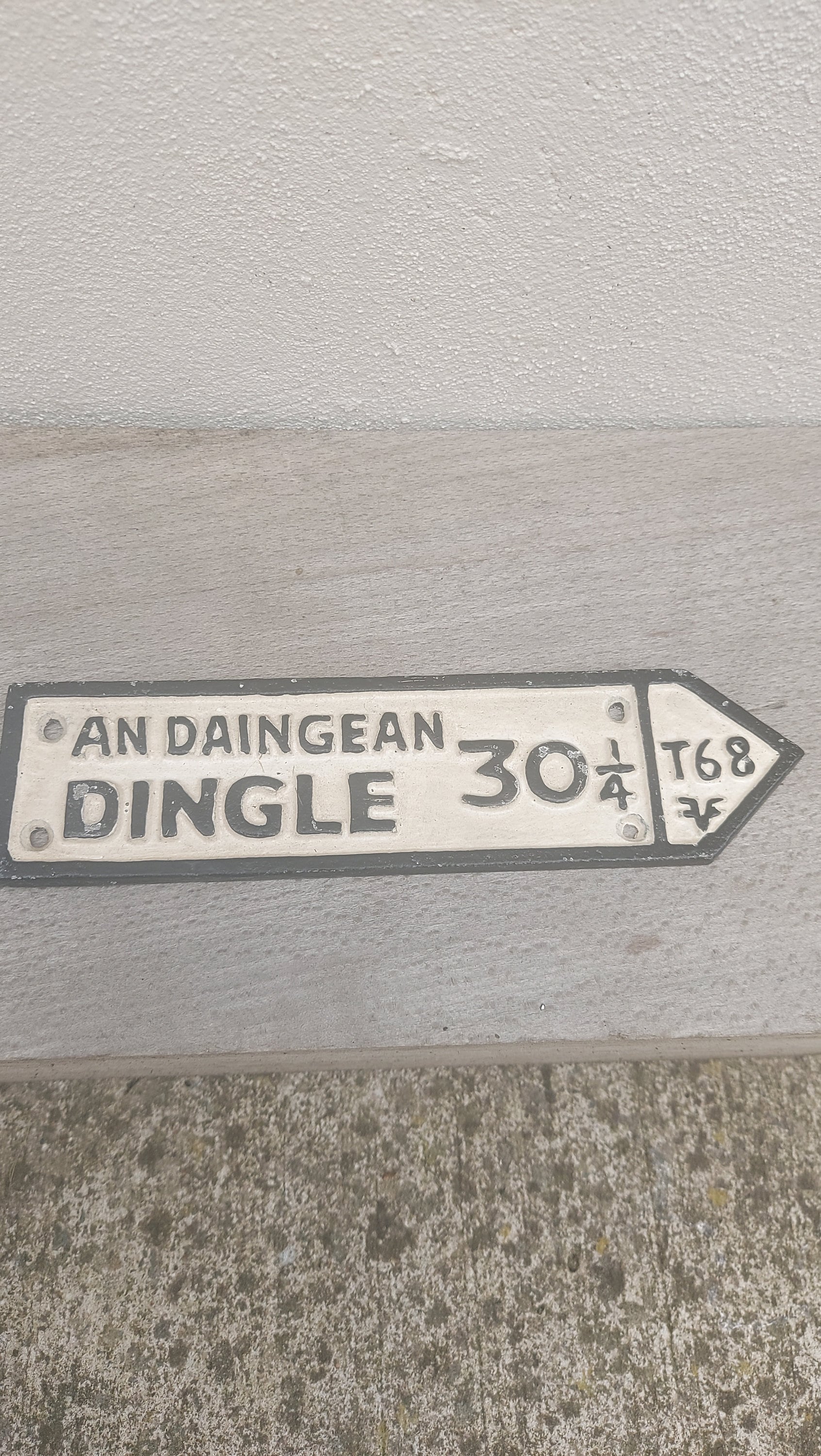 Small Vintage Style Cast Iron Sign for Dingle/dingle Sign - Etsy