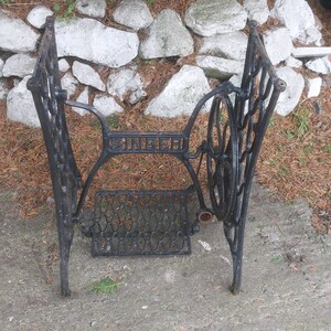 Old Singer Cast Iron Sewing Machine Table Base - Etsy