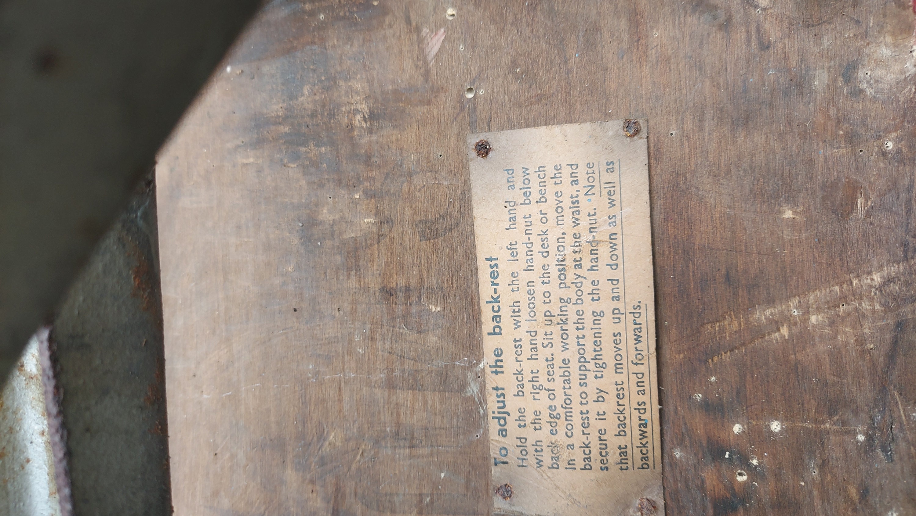 Leabank Industrial Factory Stool Circa 1950 - Etsy