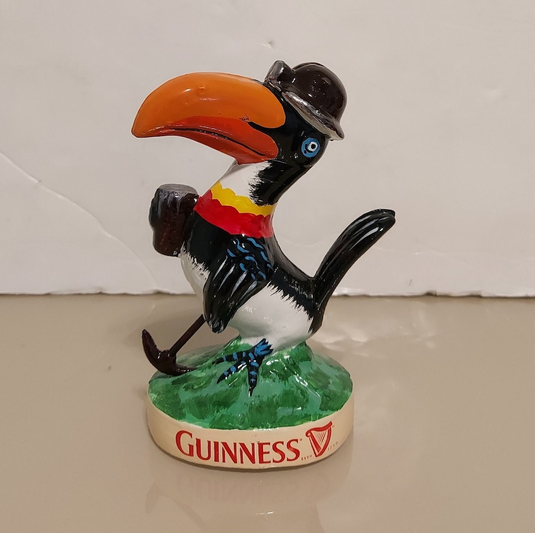 Vintage Style Cast Iron Guinness Toucan Miner/guinness Toucan/guinness ...