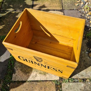 Guinness Wooden Box/guinness Crate - Etsy