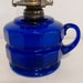 Bristol Blue Glass Oil Finger Lamp/blue Lamp/victorian - Etsy