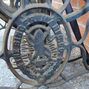 Old Singer Cast Iron Sewing Machine Table Base - Etsy