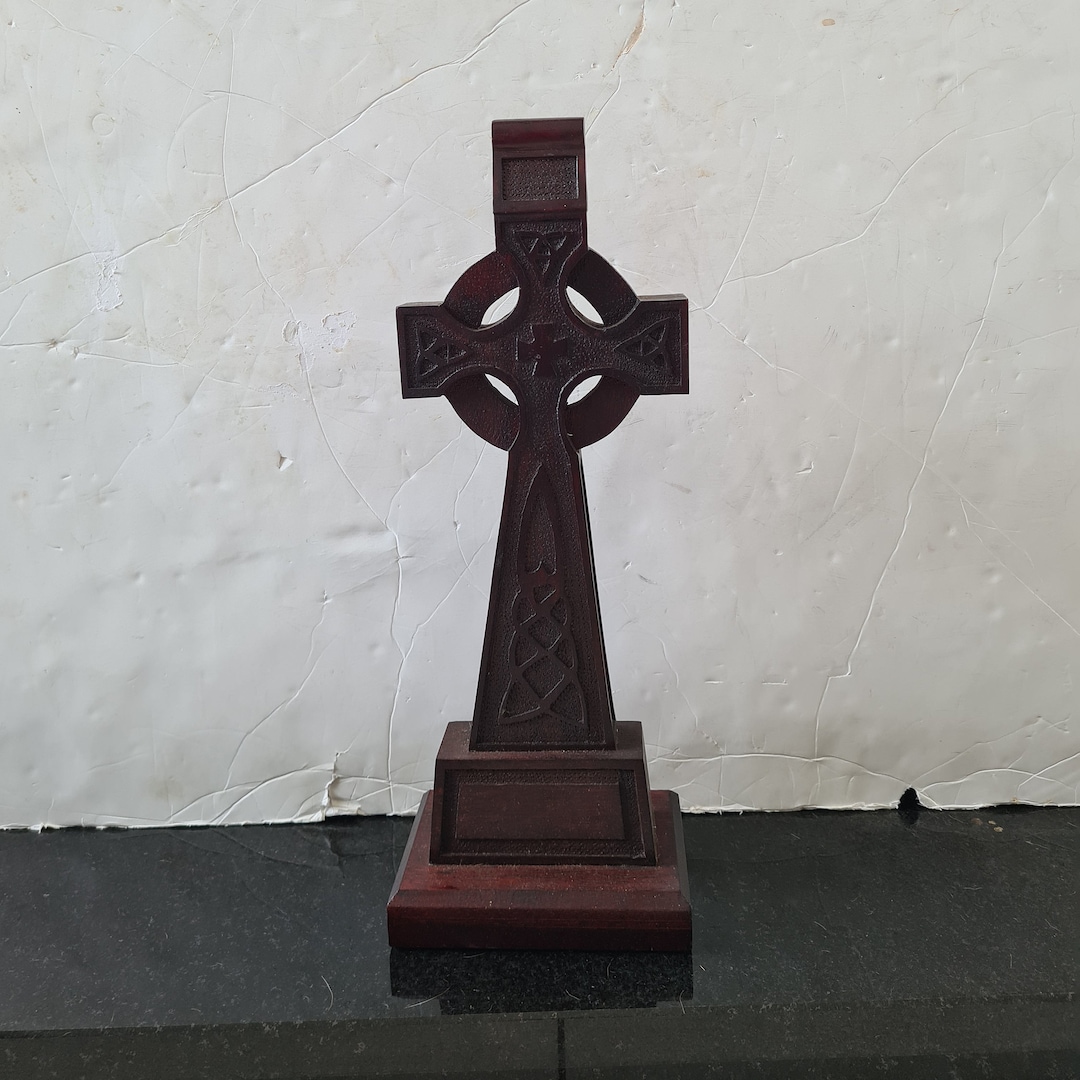 Large Wooden Irish Celtic Cross/ireland Celtic Cross - Etsy