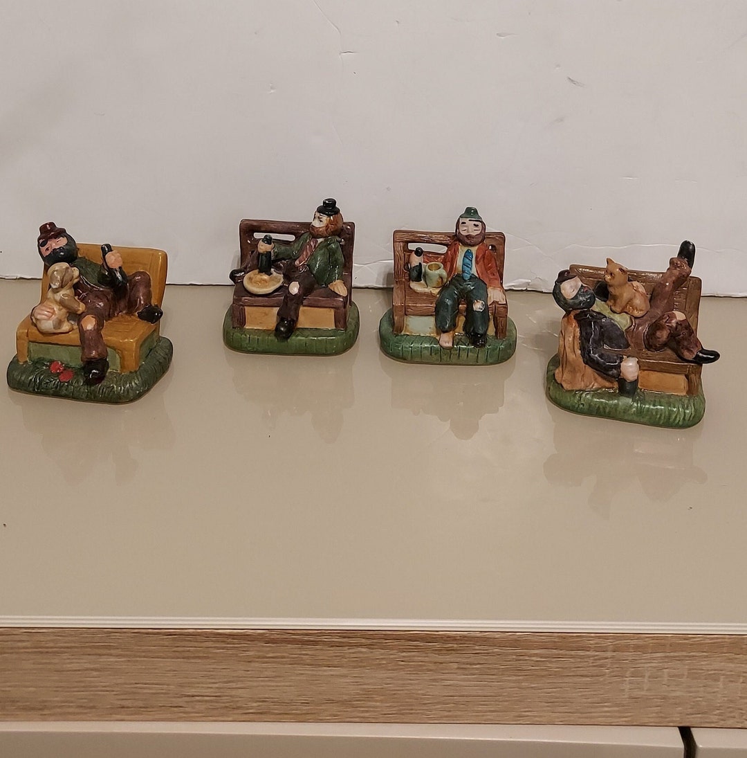 Set of Four Irish Guinness Beer Drinking Figures/guinness Gift - Etsy