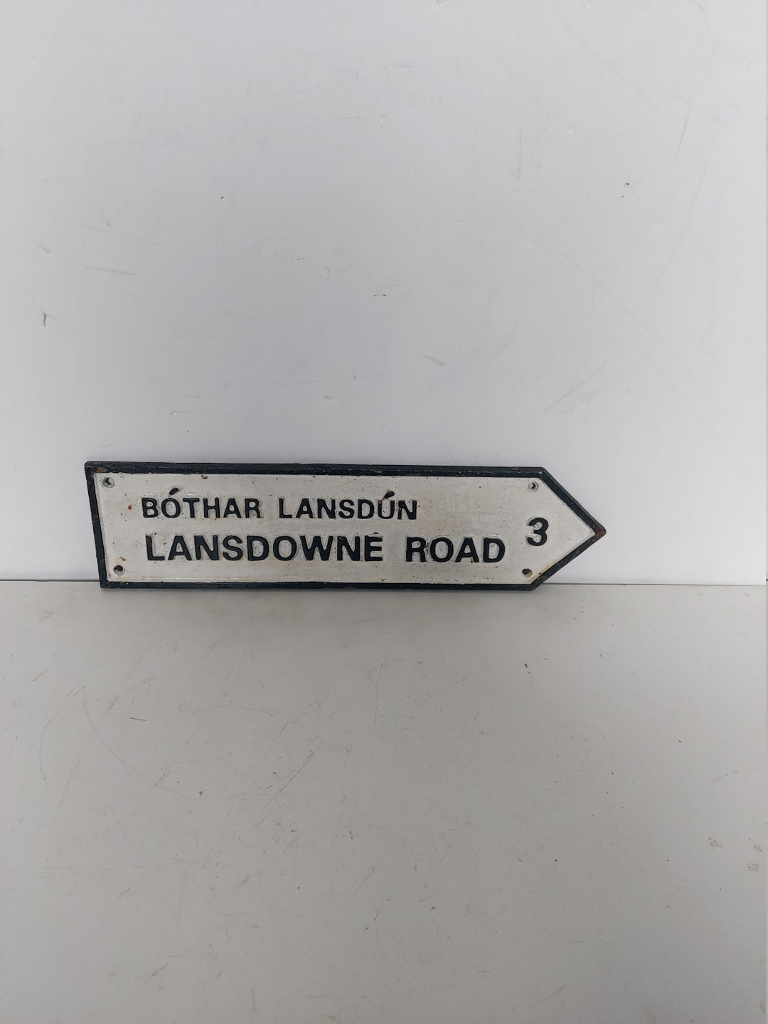 Vintage Style Lansdowne Road Vintage Style Sign/ireland Rugby Stadium ...