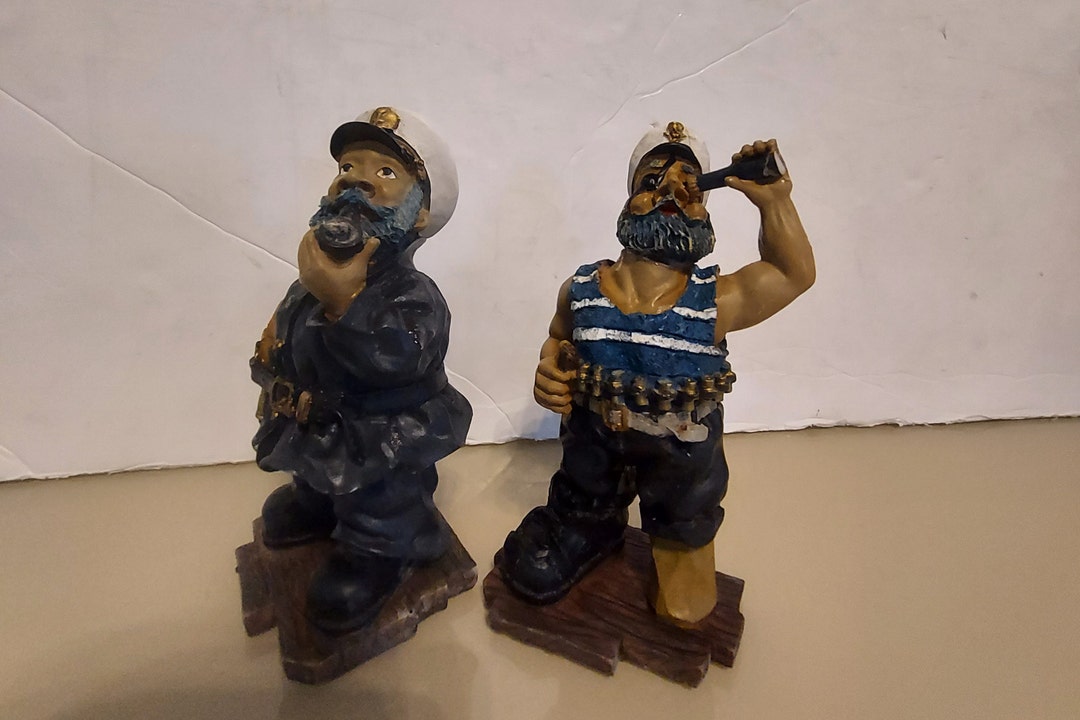 Small Resin Captain and Shipmate/sailing Figures - Etsy