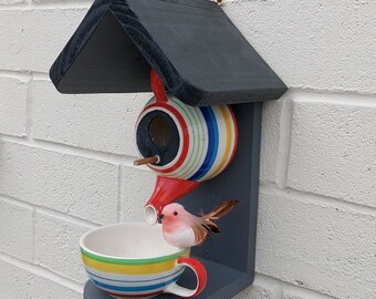 Teapot Birdhouse - Etsy